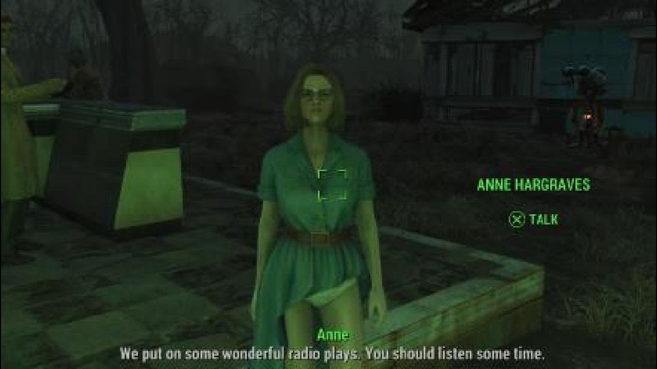 Anne has a Slight Wardrobe Malfunction: Fallout 4 - YouTube