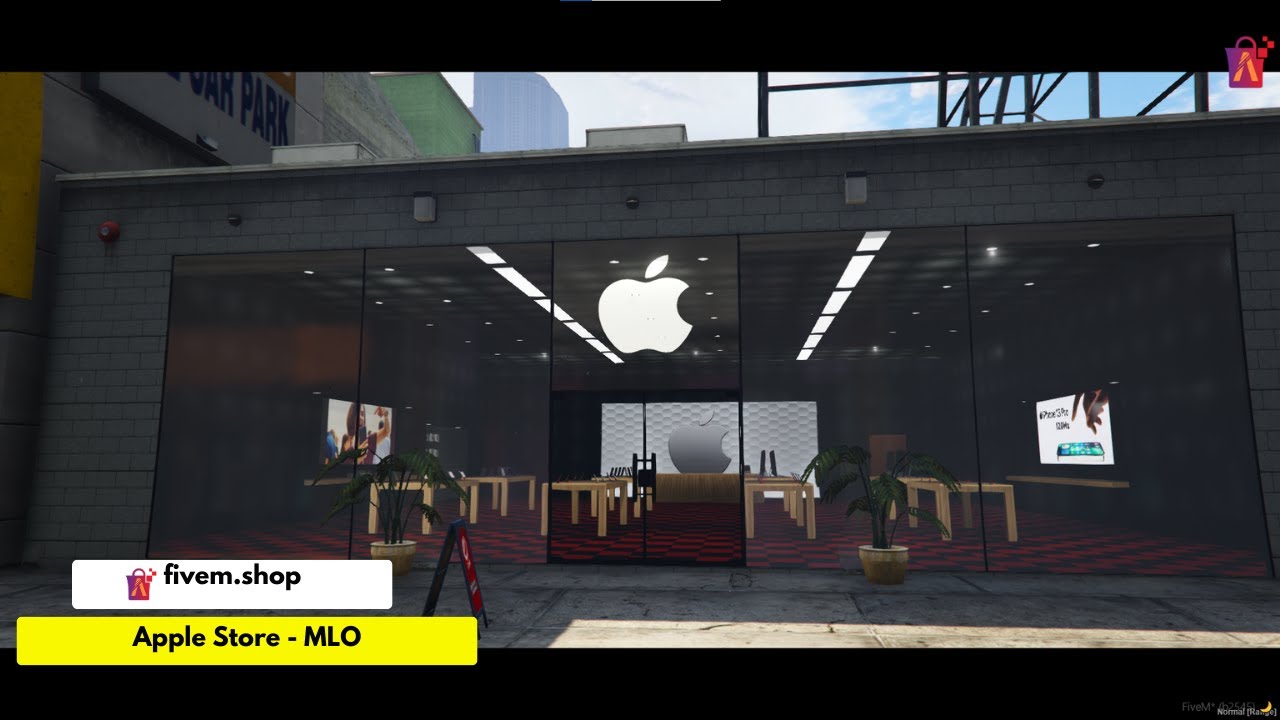 Apple Store MLO | FiveM Phone Store #fivem - YouTube