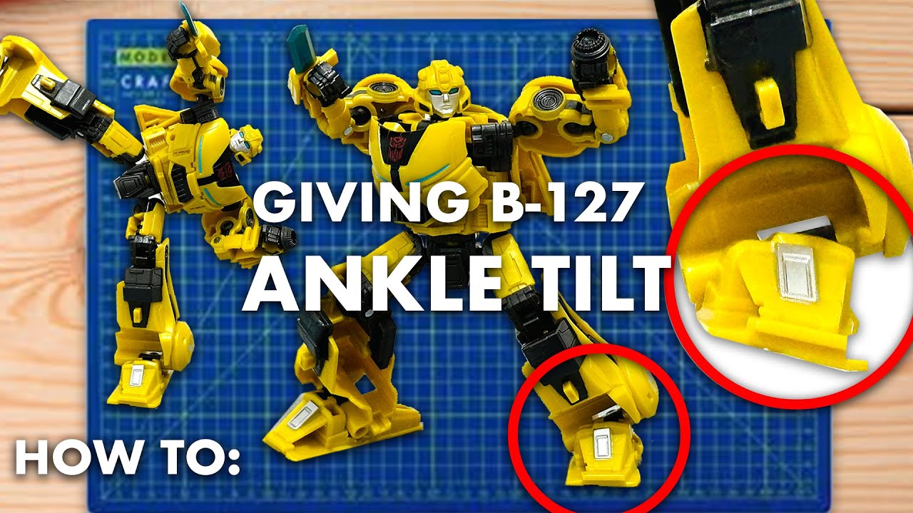 HOW TO GIVE BUMBLEBEE ANKLE TILT! | Transformers One Prime Changers B ...