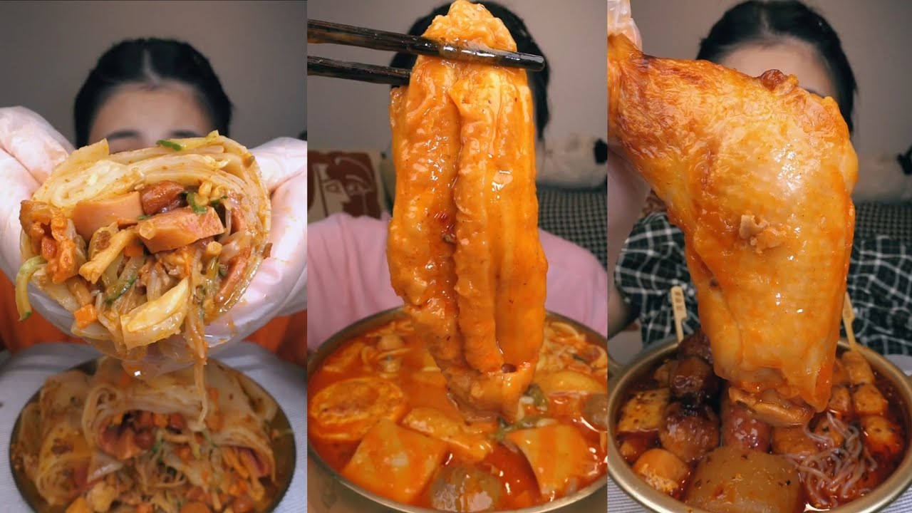 ASMR #1 MUKBANGER CHINESE EATING SHOW. @spuasmr3843 #yummy #food # ...