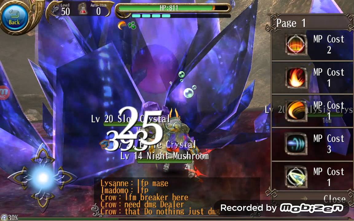 How to beat Eerie crystal solo in Toram Online - YouTube