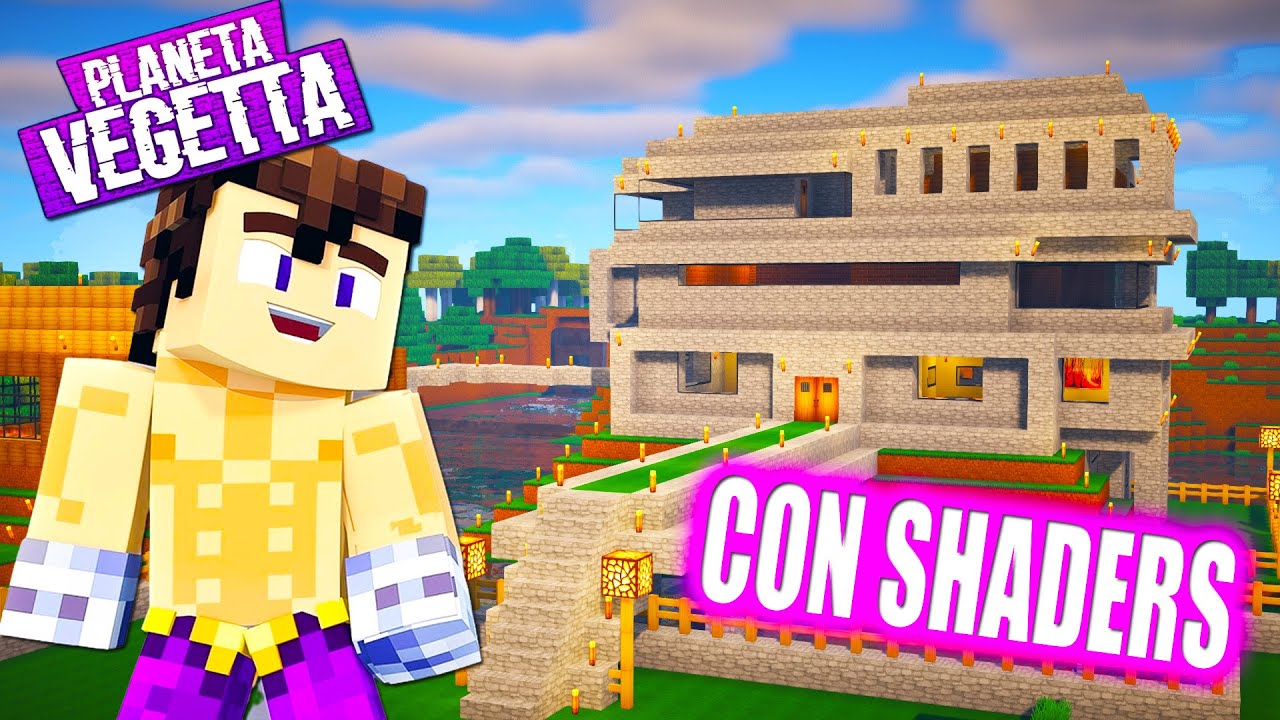 INCREIBLES SHADERS EN PLANETA VEGETTA!!! - YouTube
