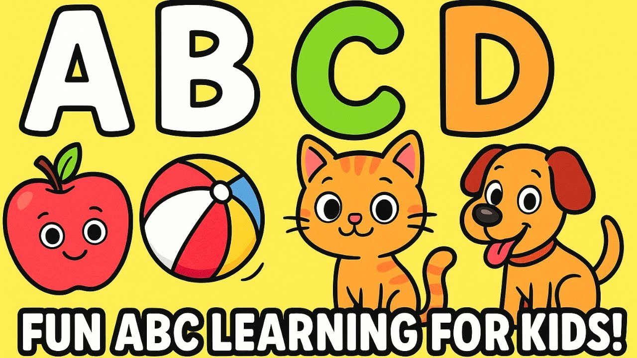 Learn ABCD with Fun 🎉 | Realistic Alphabet for Kids - YouTube