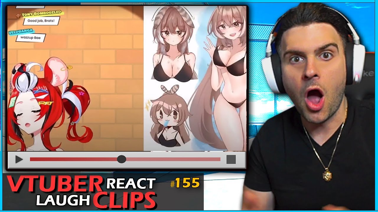 REACT and LAUGH to VTUBER clips YOU send #155 - YouTube