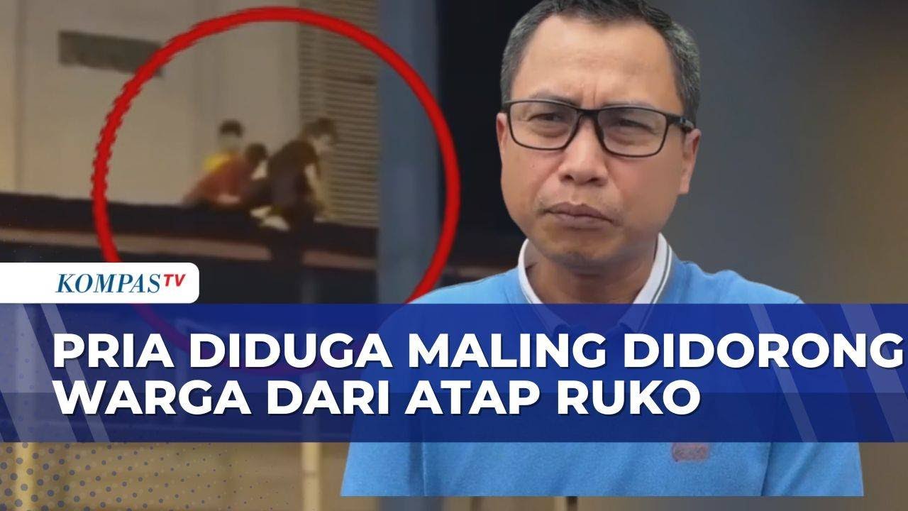 Akibat Warga Pekanbaru Geram, Dorong Terduga Pencuri dari Atap Ruko hingga Tak Sadarkan Diri ...