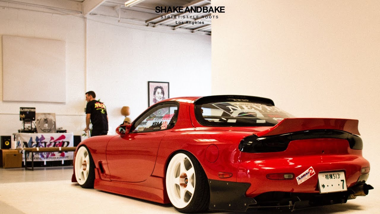 CLEANEST FD RX-7 / NEVER CONTENT POP UP SHOP! - YouTube