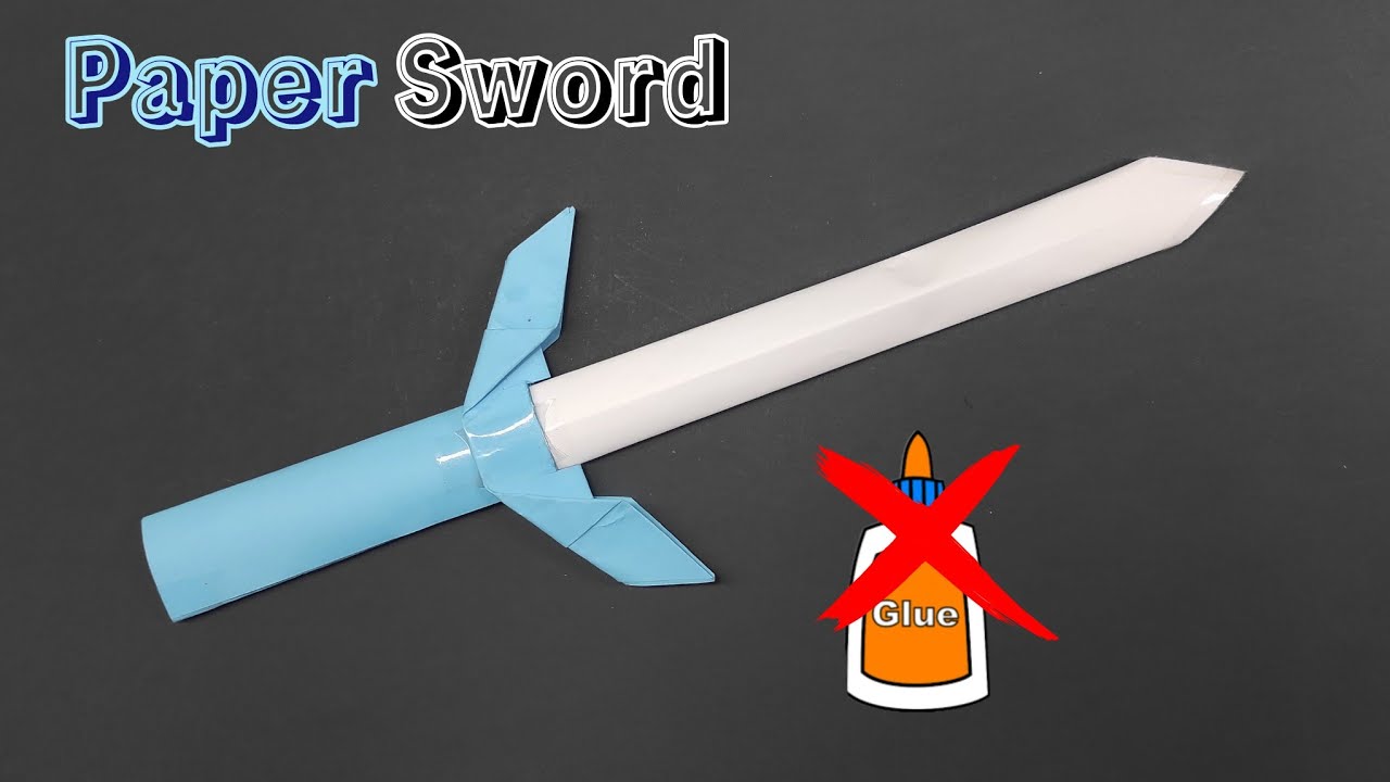 Paper Sword Making How To Make A Paper Sword Without Glue Origami paper-sword-making-how-to-make-a-paper-sword-without-glue-origami