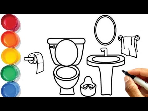 learn how to draw personal cleanliness and hygiene for kids - YouTube