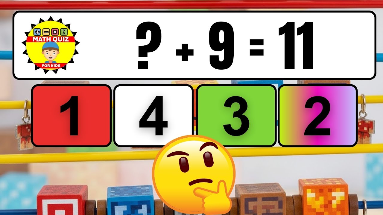 Find the Missing Number! | Fun Addition Quiz for Kids - YouTube