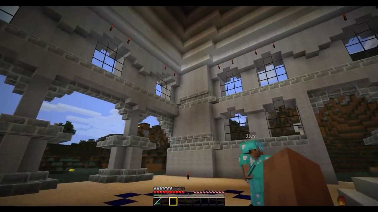 Minecraft - Vár bemutatása - YouTube
