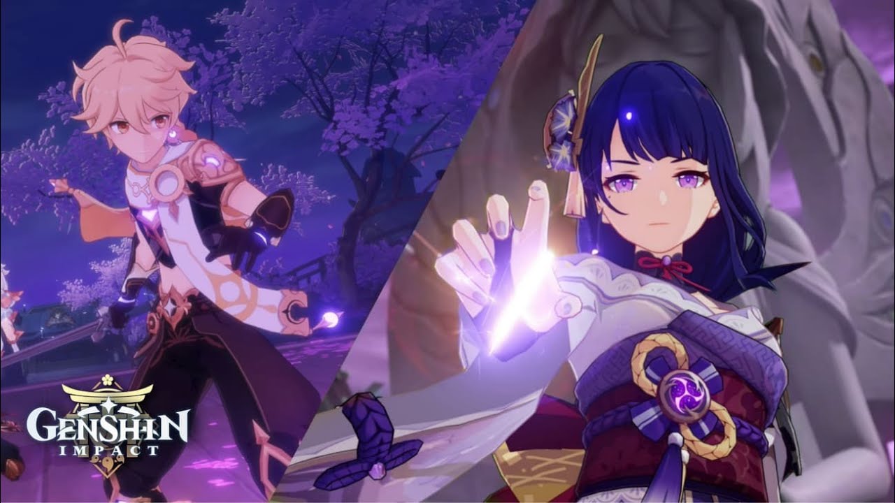 Aether vs Raiden Shogun | Genshin Impact - YouTube