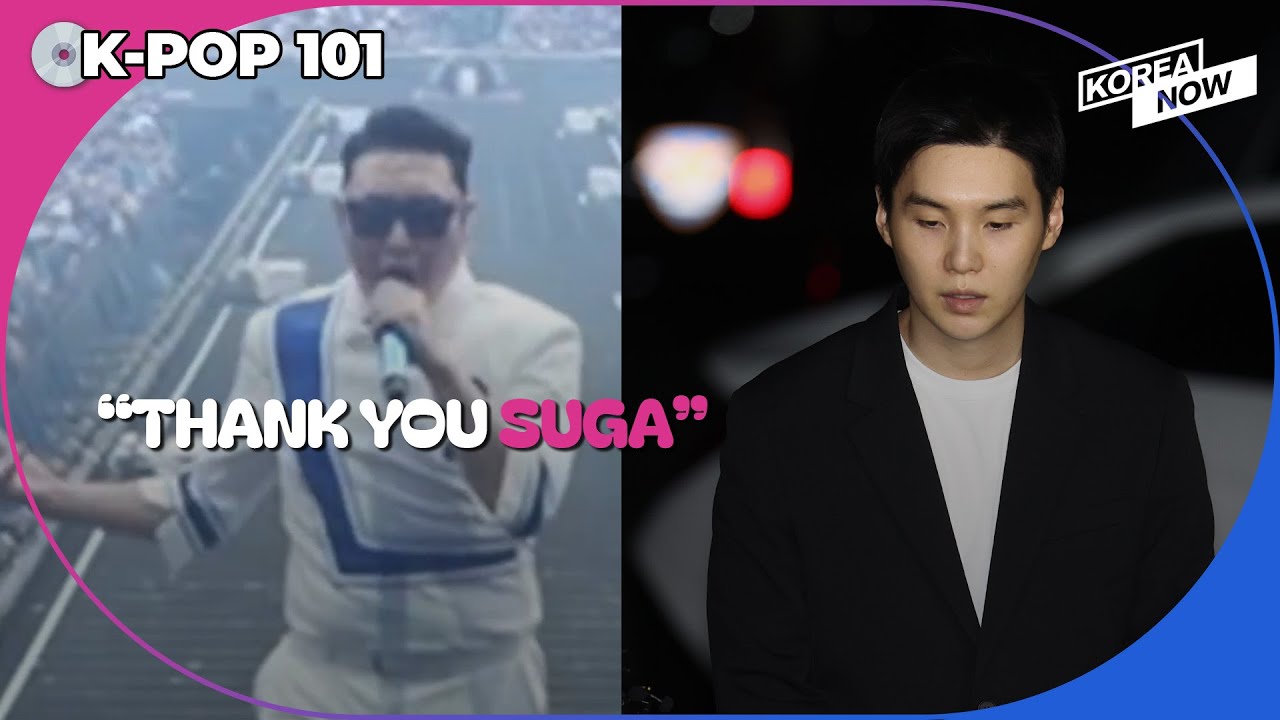 Celebrities show support for SUGA - YouTube