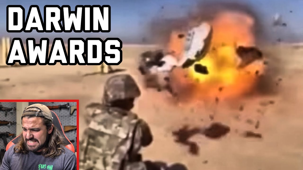 The Worst Internet Gun Fails #8 - The Darwin Awards - YouTube