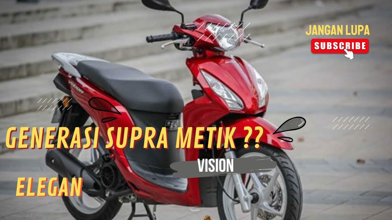 SEPEDA MOTOR SUPRA VERSI METIK ?? SIMPEL DAN MINIMALIS - YouTube