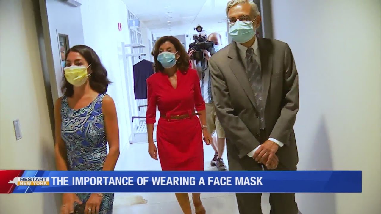 The importance of wearing a face mask - YouTube
