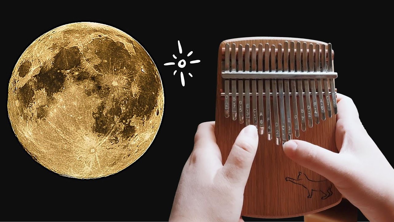 Talking To The Moon (Kalimba Cover Tutorial) - YouTube