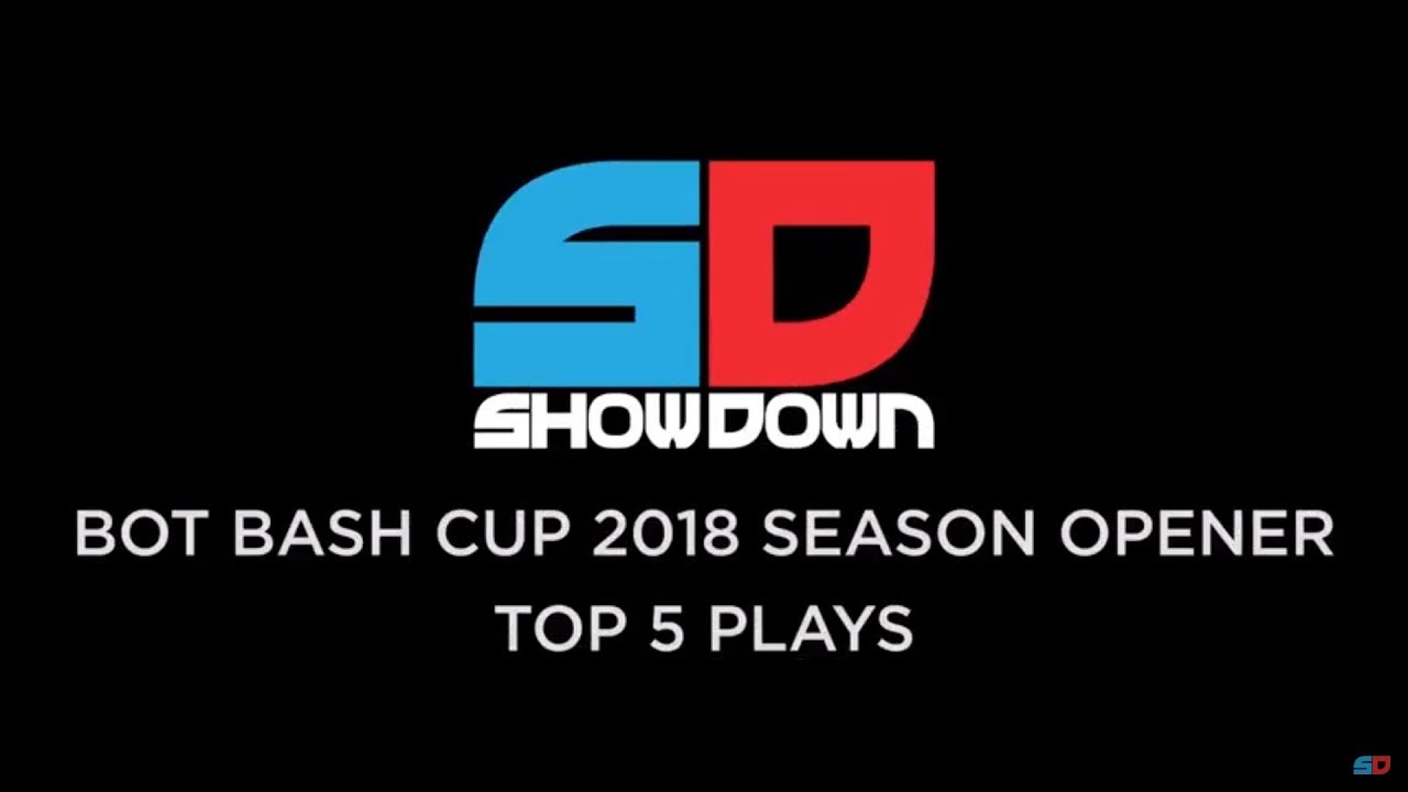 Bot Bash Cup 1 - Winter 2018 - Top 5 Plays - Robot Esports - YouTube