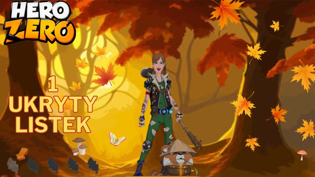 PIERWSZY UKRYTY LIŚĆ | JESIENNY PROJEKT SUSI | HERO ZERO - YouTube