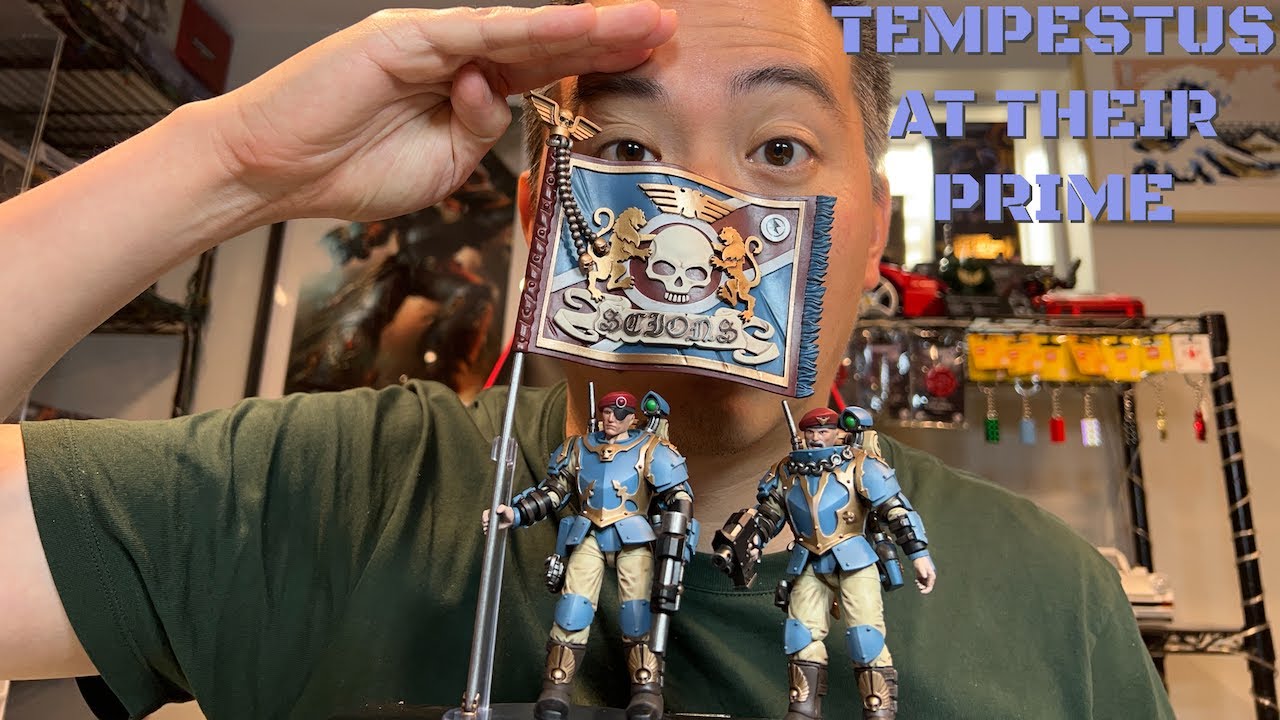 Unboxing & Review of JoyToy x Warhammer 40K Astra Militarum Tempestus ...