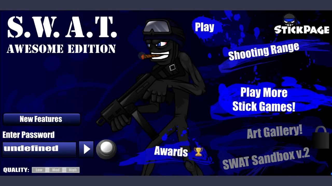 S.W.A.T: Awesome Edition Gameplay (Flash Game) - YouTube