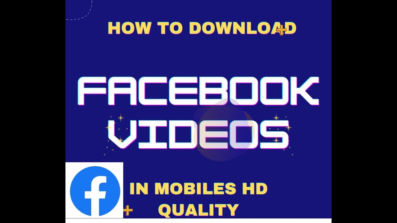 How to download face book videos - YouTube