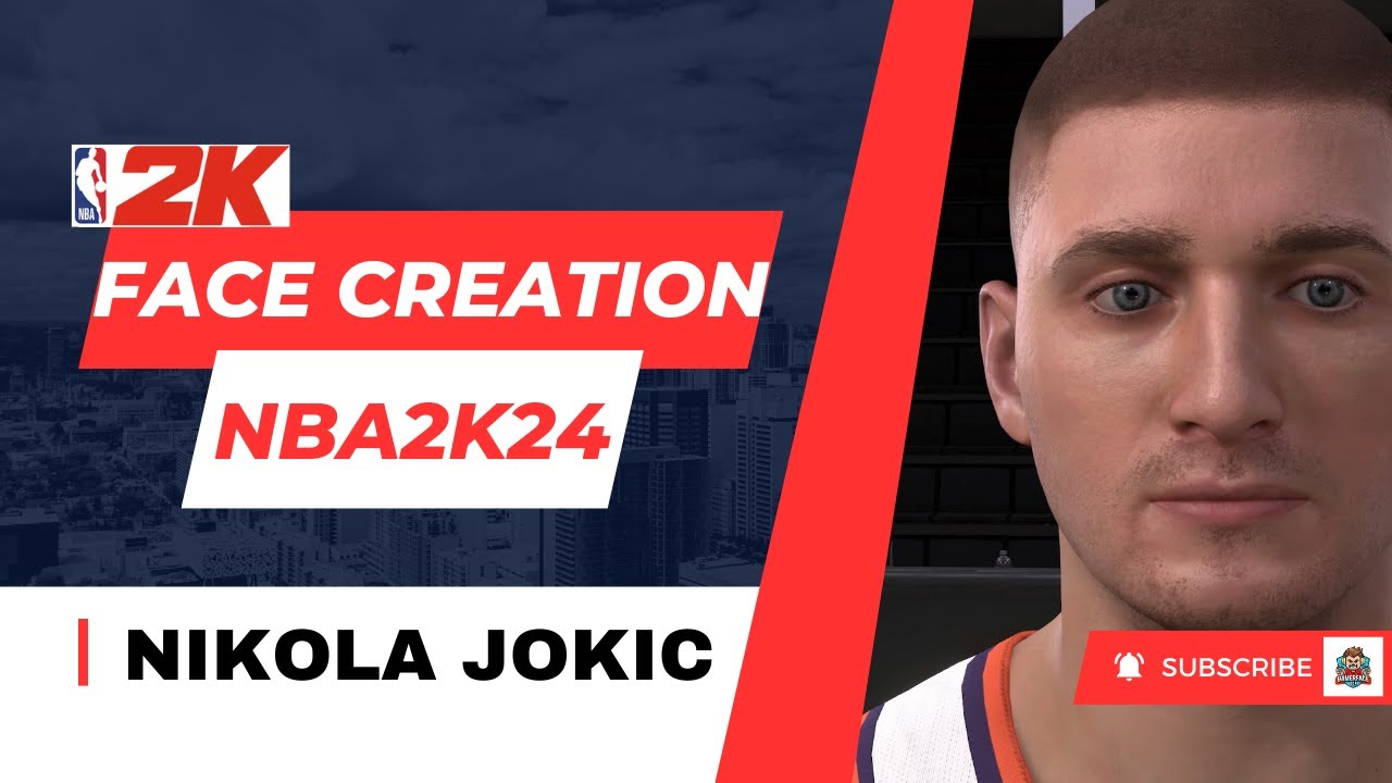 NBA 2K24 Nikola Jokic Face Creation - YouTube