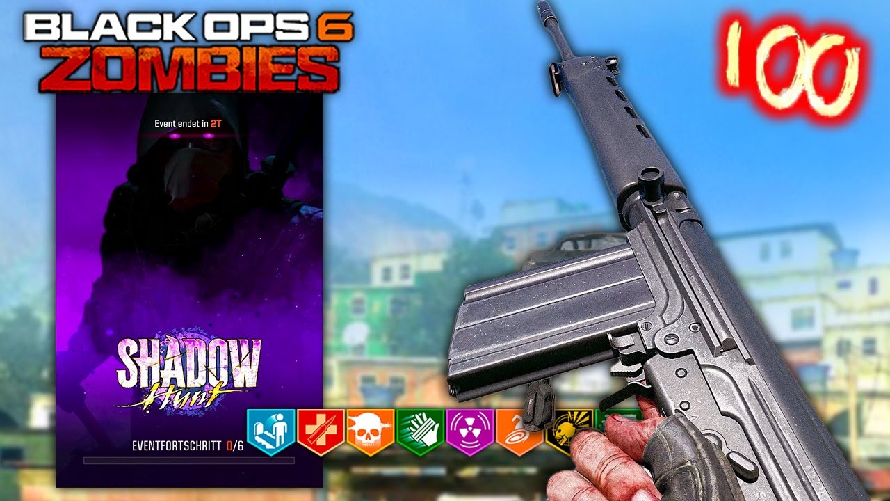 NEUE WAFFE FAL FREISCHALTEN (SHADOW HUNT EVENT) | BO6 Zombies Gameplay ...