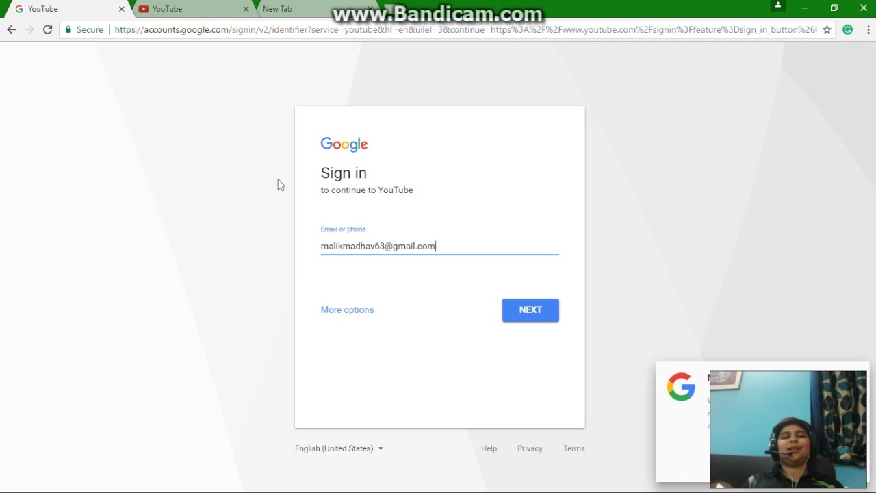 Google's New Sign In Page (Preview) - YouTube