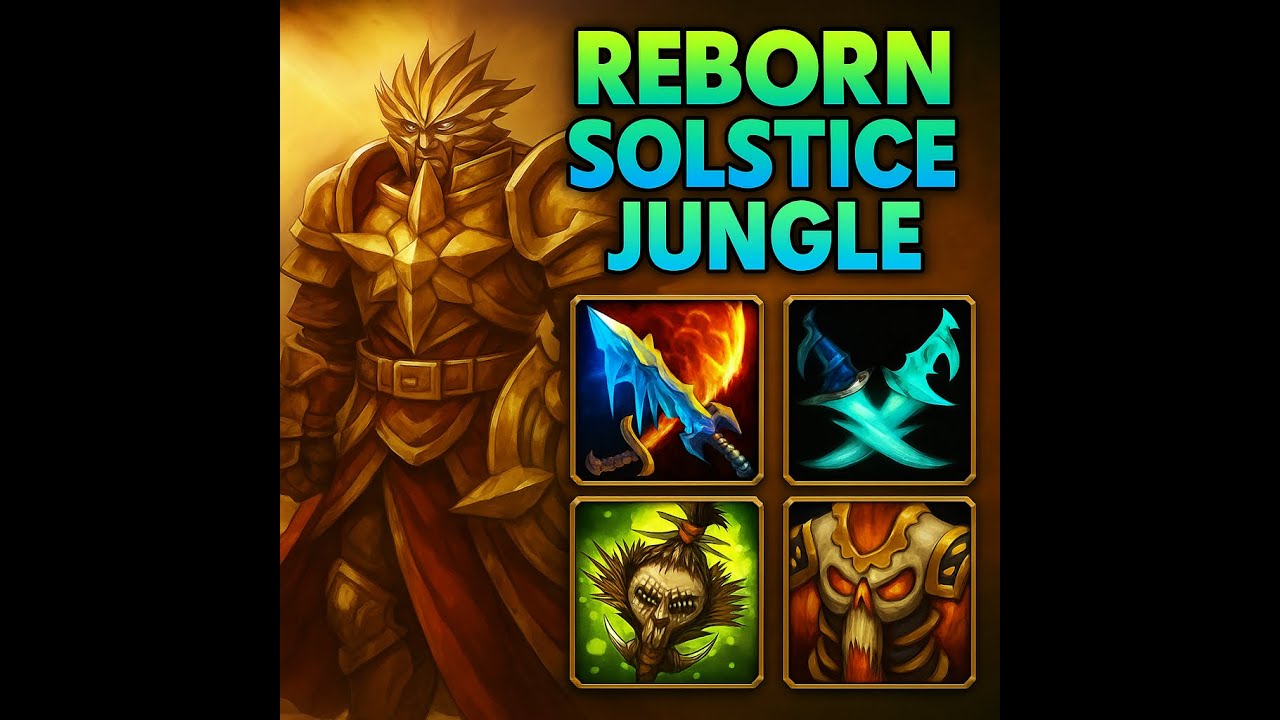 HON Reborn - Finally Solstice Jungle experiment - YouTube