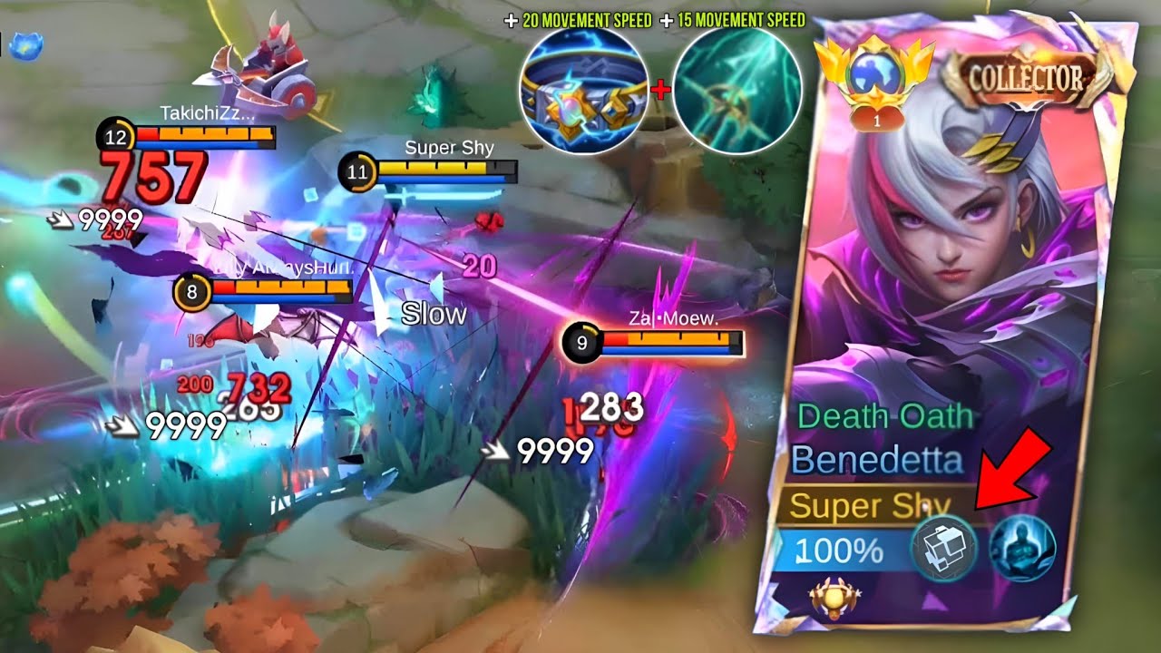 NEW META TANK BUILD AND EMBLEM SET 💀 BENEDETTA VS TOXIC CHOU IN EXP ...