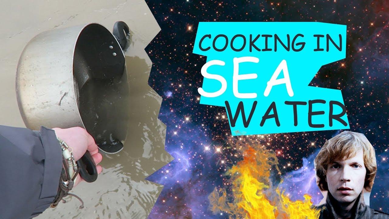 Cooking in SEA WATER - YouTube