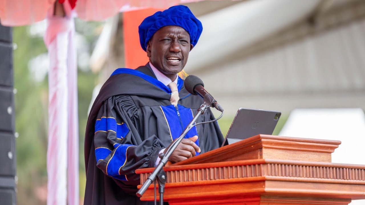 Listen to Ruto's Acceptance Remarks After Receiving the Doctor of ...