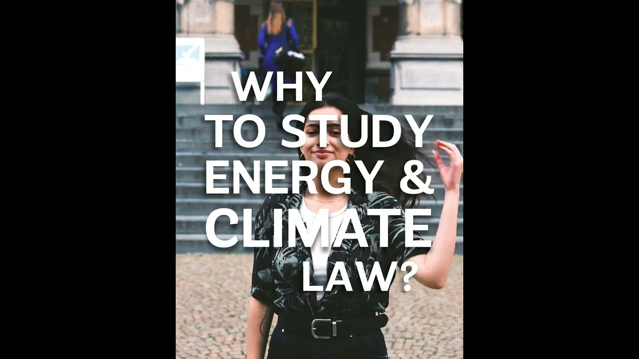 Energy and Climate LLM at the University of Groningen - YouTube