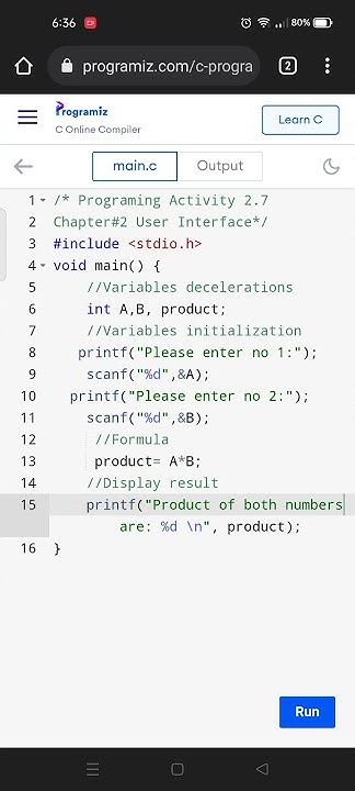 Chapter#2 Programming Activity 2.7 (Solution) Class 10 Computer Science - YouTube