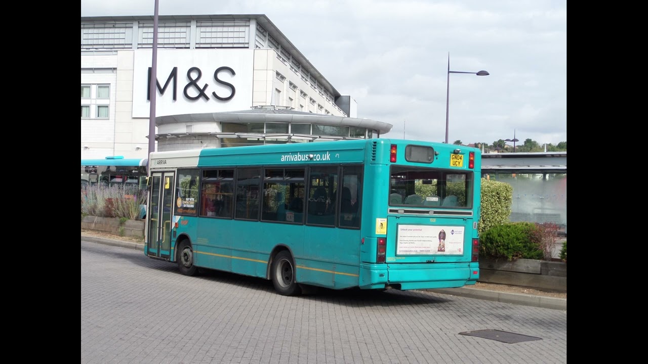 Plaxton Pointer Dennis Dart SLF Arriva Kent & Surrey 1609 GN04UCY ...