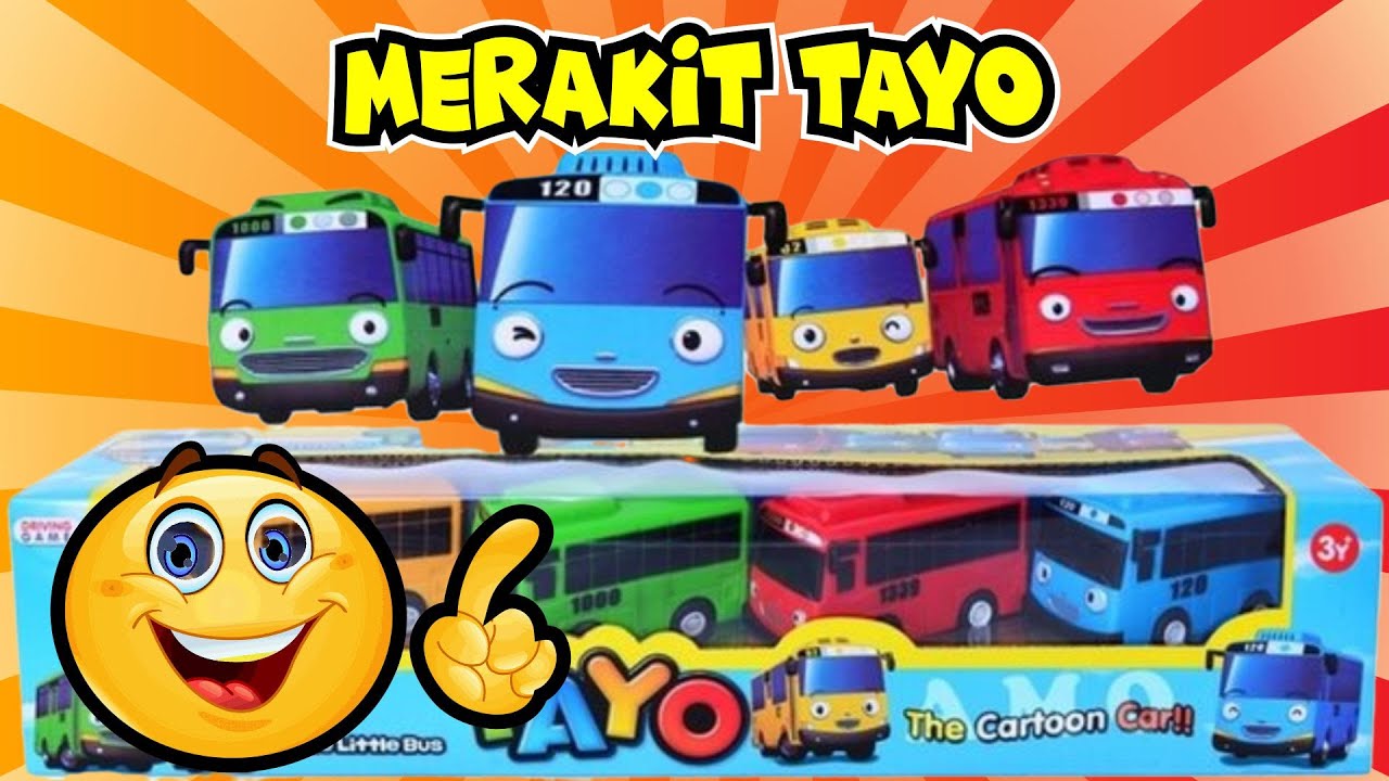 Mobil tayo mainan - merakit mainan mobil bis tayo #mobilankoko #mainan ...