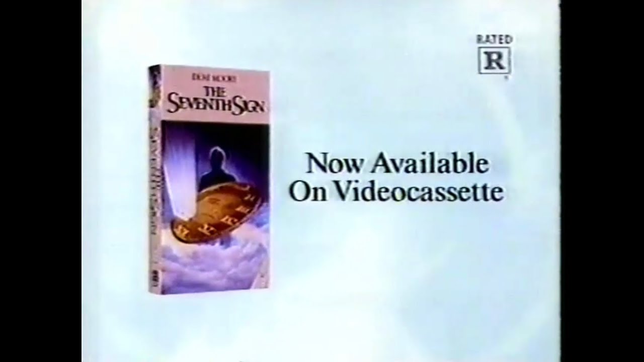1988 The Seventh Sign VHS Commercial - YouTube