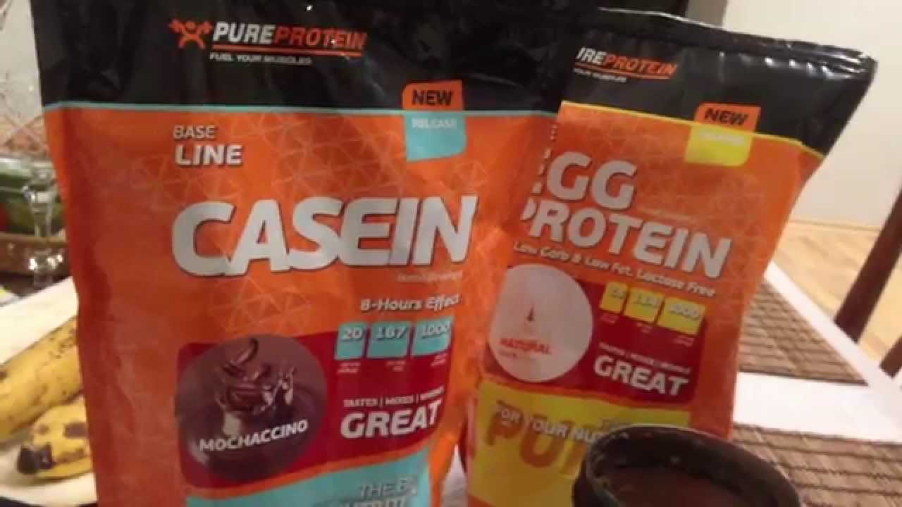 CASEIN "Pure Protein" Mochaccino - YouTube