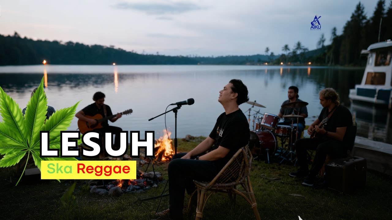 LESUH – YOGA PRATAMA ( REGGAE CHILL VIBE ) 🌴 | COVER ADEM BIKIN HATI ...