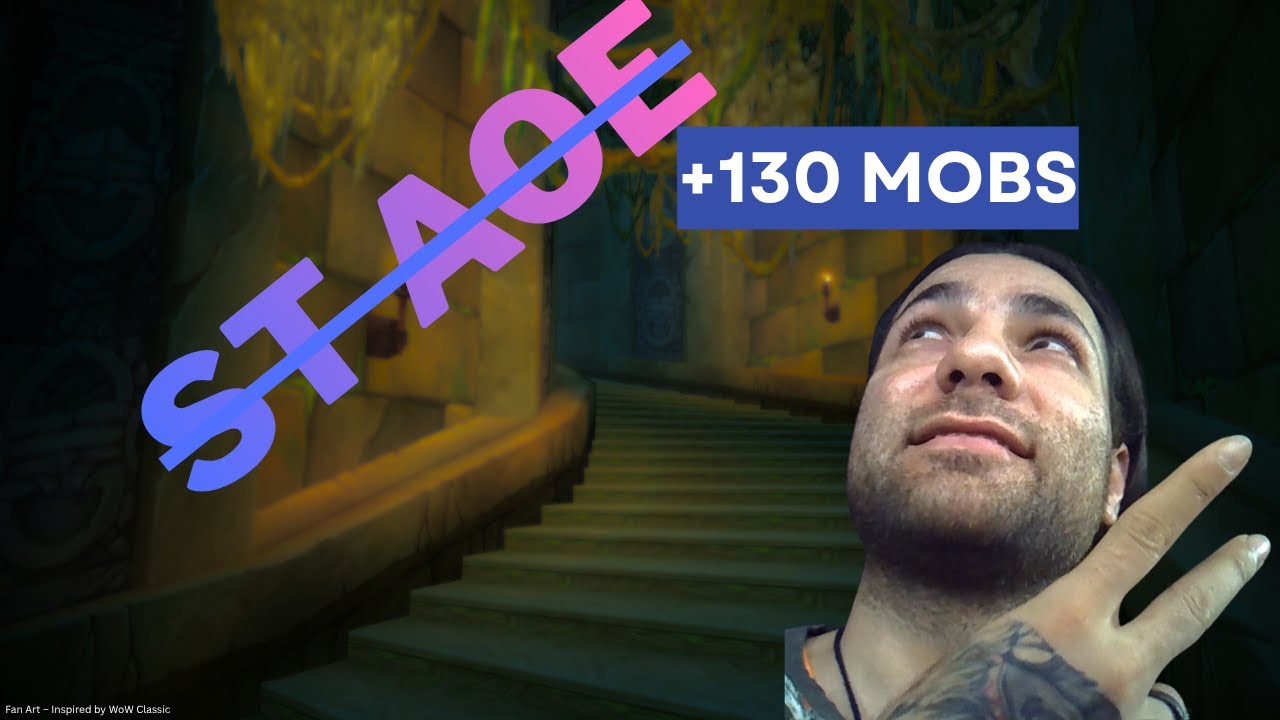Wow Classic ST (SUNKEN TEMPLE)Boost 10-12Min LVL 35-60 +130Mobs - YouTube