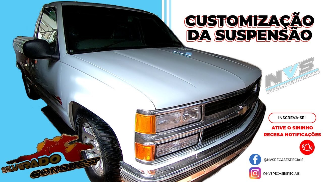 PROJETO CUSTOMIZAÇÃO DE SUSPENSÃO ( SILVERADO ) # PT 01 - YouTube
