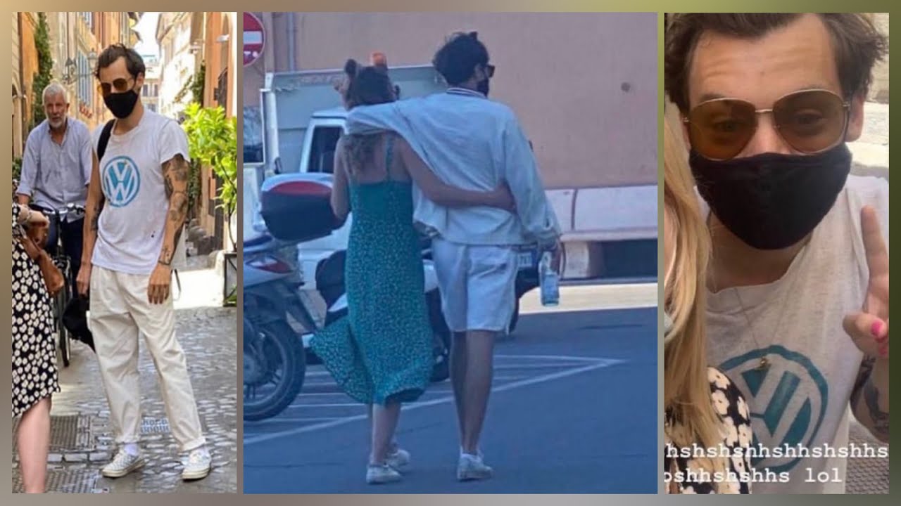 HARRY STYLES IN ITALY (June 30) - YouTube