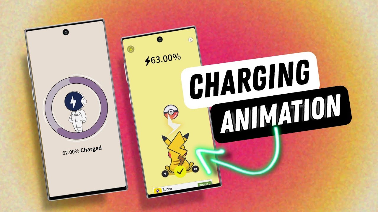 Charging Animation For Any Android || Samsung/Xiaomi/OnePlus/Realme. 🔥 ...