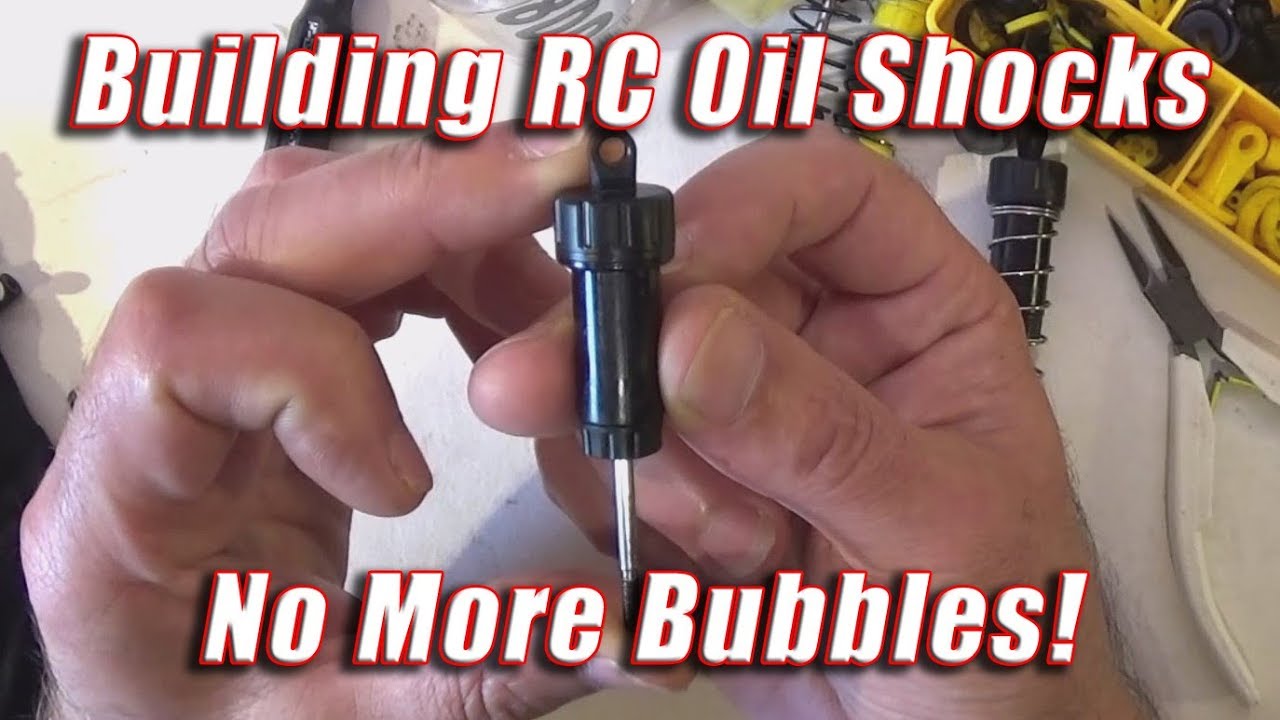 How to Fill RC CVA Oil Shocks With No Air Bubbles! Simple No-Cost Tip ...