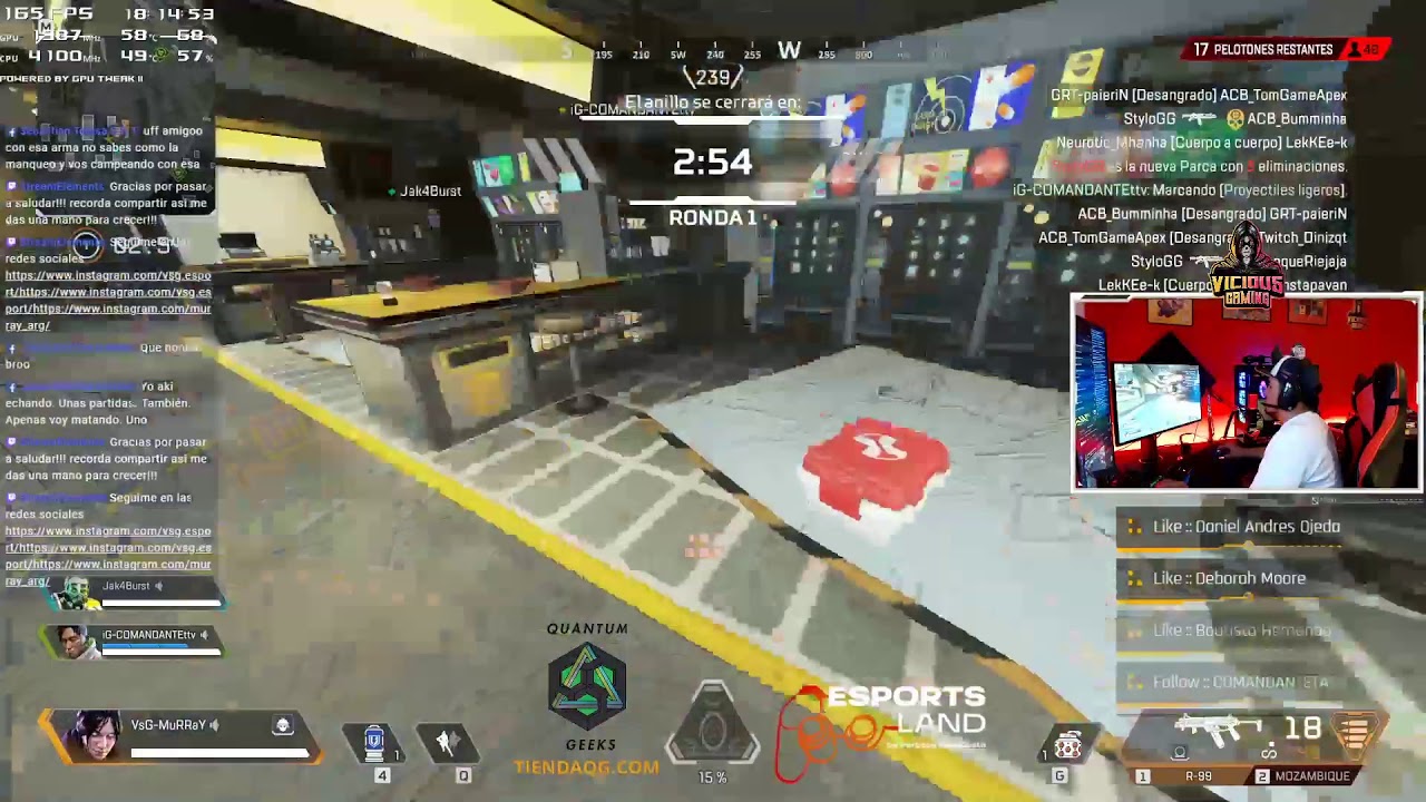 Apex Legends - Vicious Gaming - VsG - Argentina - YouTube