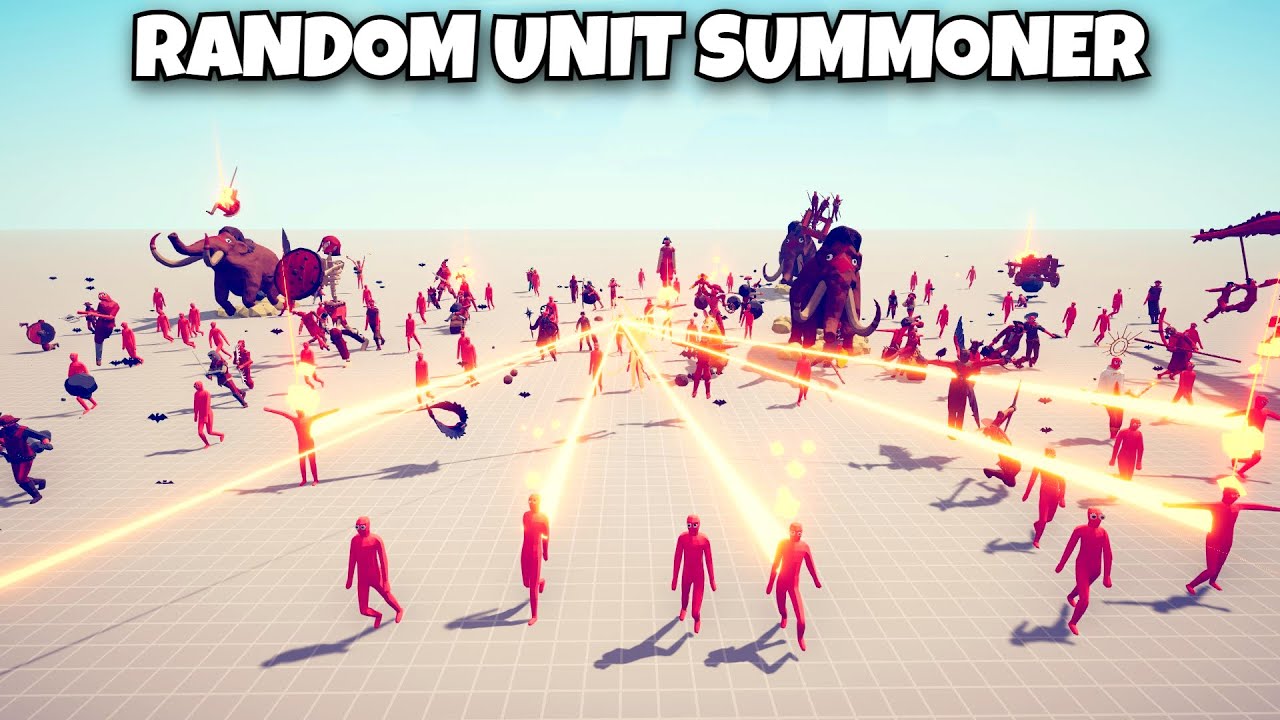 RANDOM UNIT SUMMONER VS EVERY UNIT - Totally Accurate Battle Simulator ...