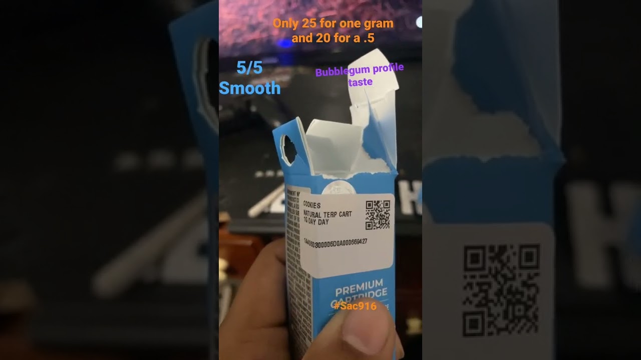 Cookies natural Terps Cart review 💯 - YouTube