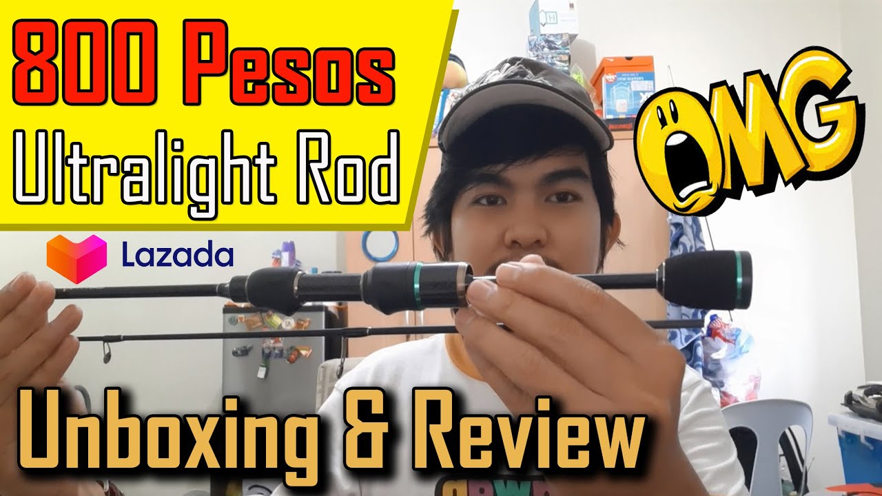 Artemis Ultralight Fishing Rod | Low Cost but Super Nice | Unboxing and ...