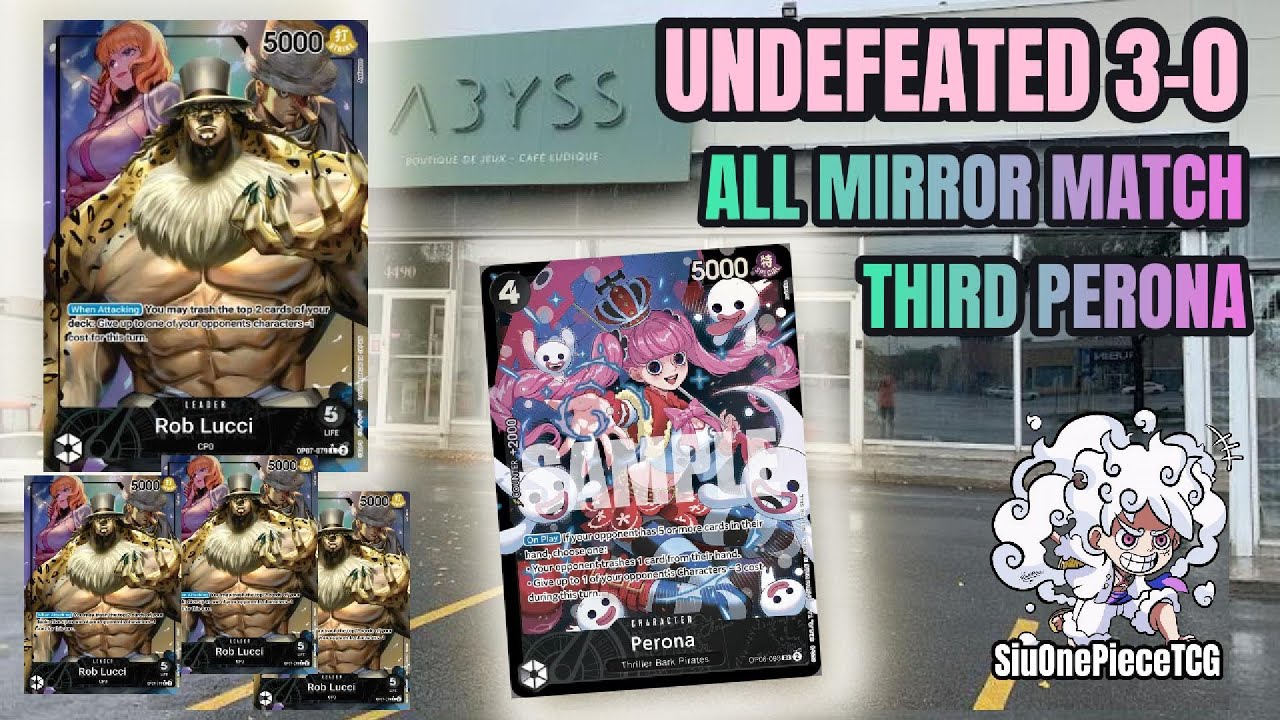 THIRD STORE TREASURE CUP 🏆 PERONA BUT ALL LUCCI MIRRORS 💀 3-0 | One ...