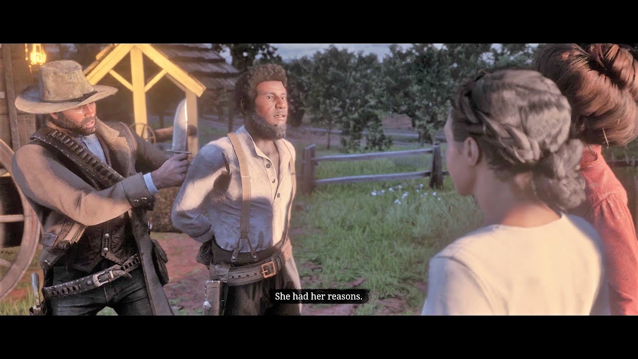 Red Dead Redemption 2 (Rdr2) Arthur and Susan Saving Tilly No, No No ...